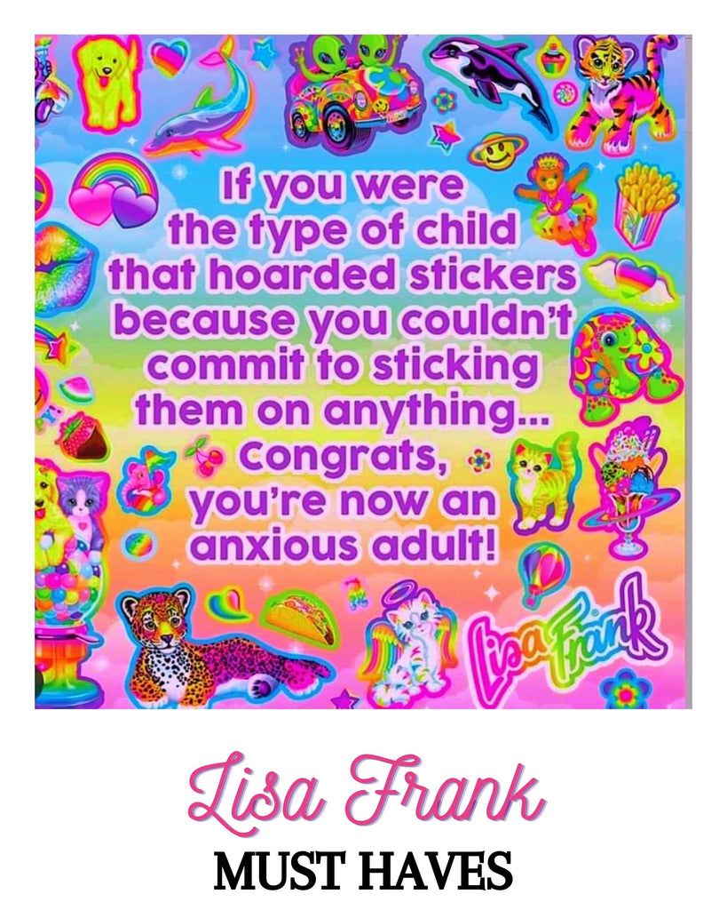 28 LISA FRANK INSPIRED THINGS YOU NEED - Nostalchicks