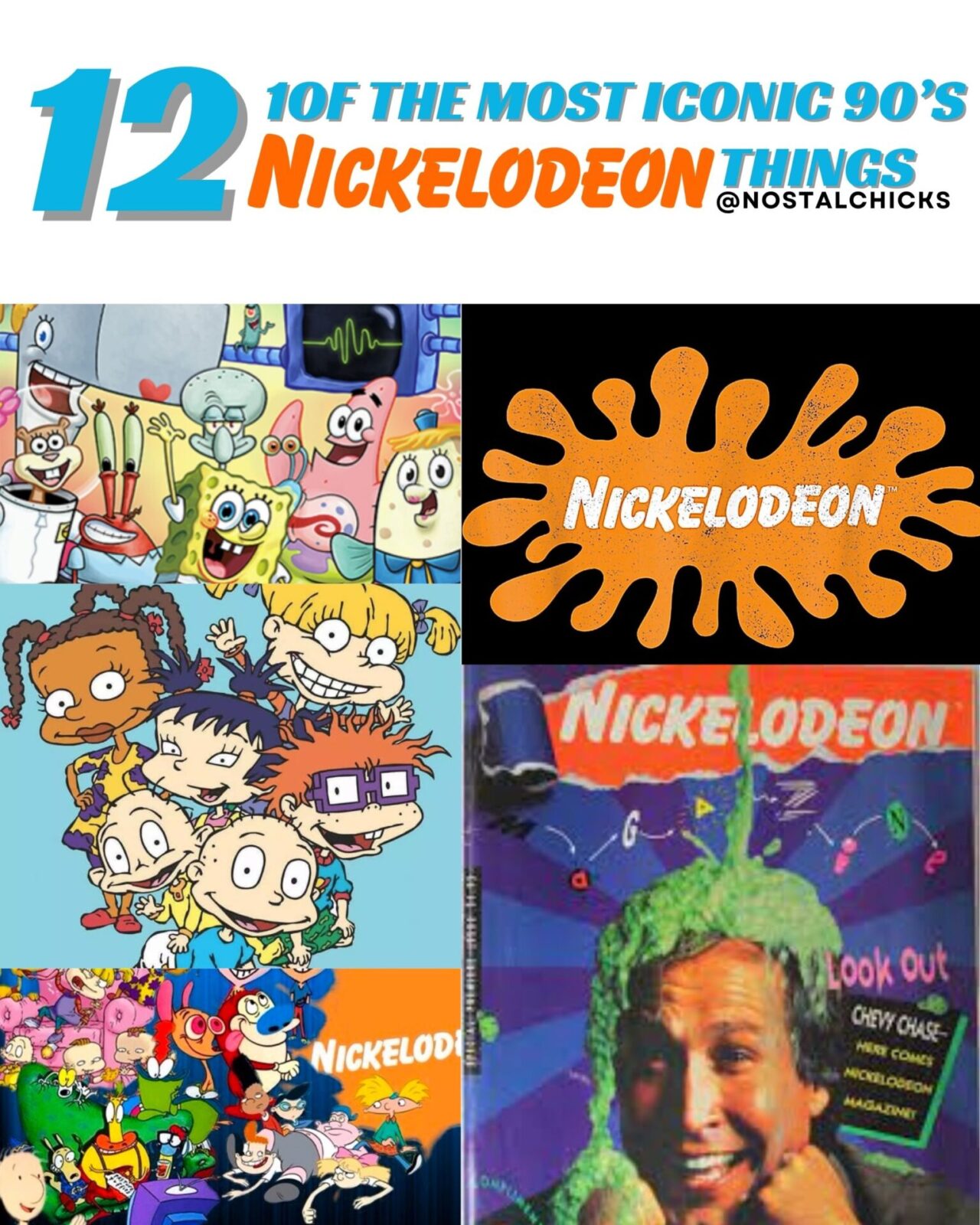 12 OF THE MOST ICONIC 90’S NICKELODEON THINGS - Nostalchicks