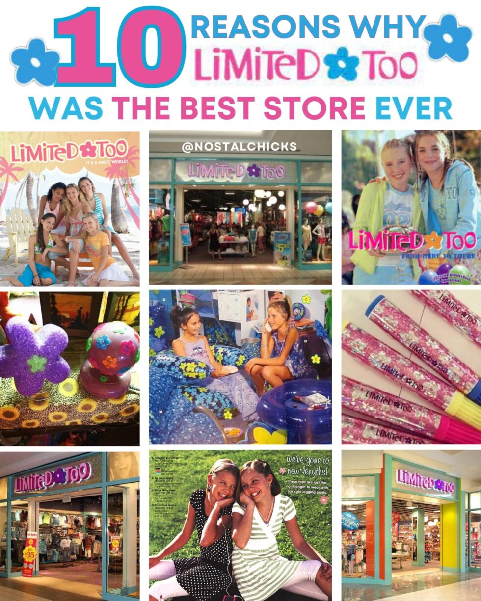 10 REASONS WHY LIMITED TOO WAS THE BEST STORE EVER - Nostalchicks