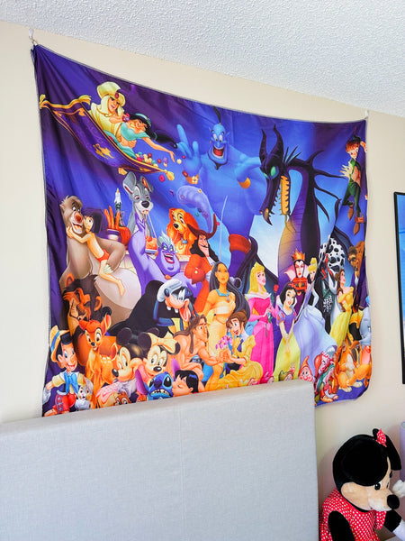27 THINGS WE USED TO CREATE OUR RETRO INSPIRED DISNEY ROOM - Nostalchicks