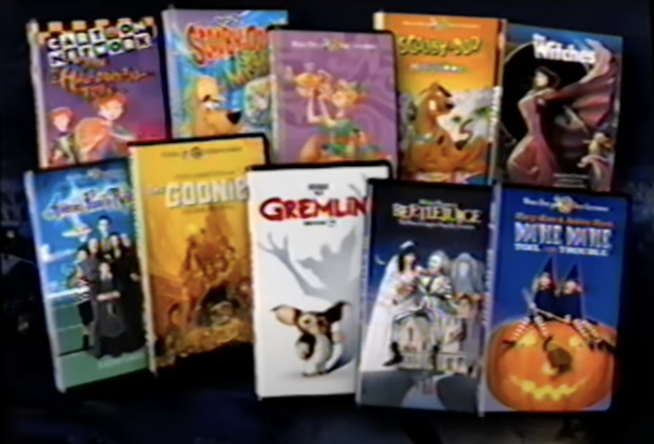 WARNER HOME VIDEO HALLOWEEN MOVIES (1999) Promo - Nostalchicks