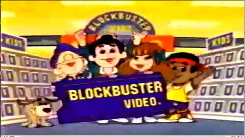 BLOCKBUSTER VIDEO ANIMATED COMMERCIAL FROM 90's - Nostalchicks