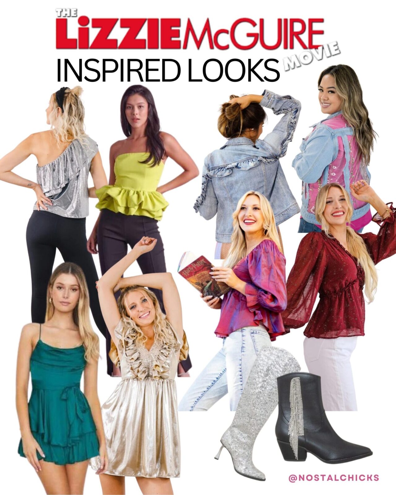 LIZZIE McGUIRE MOVIE INSPIRED LOOKS - Nostalchicks
