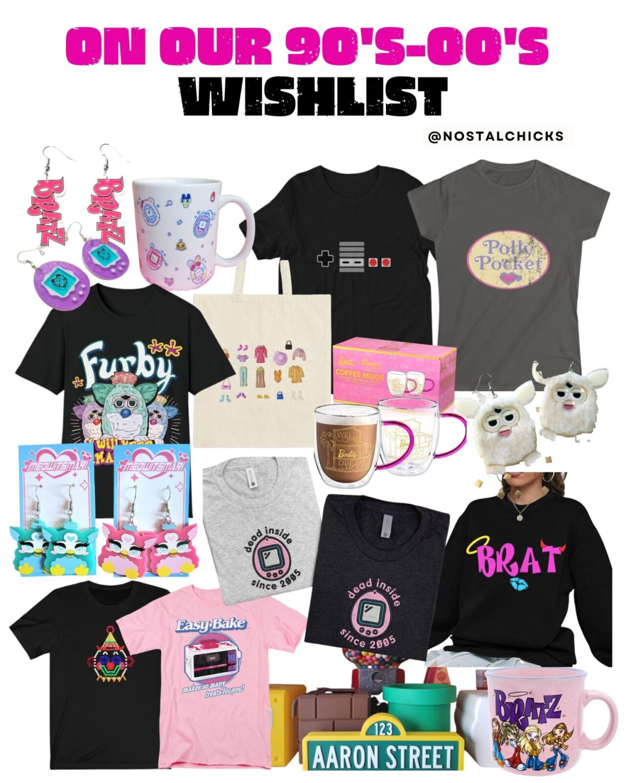 90’s AND 00’S NOSTALGIC INSPIRED WISHLIST - Nostalchicks