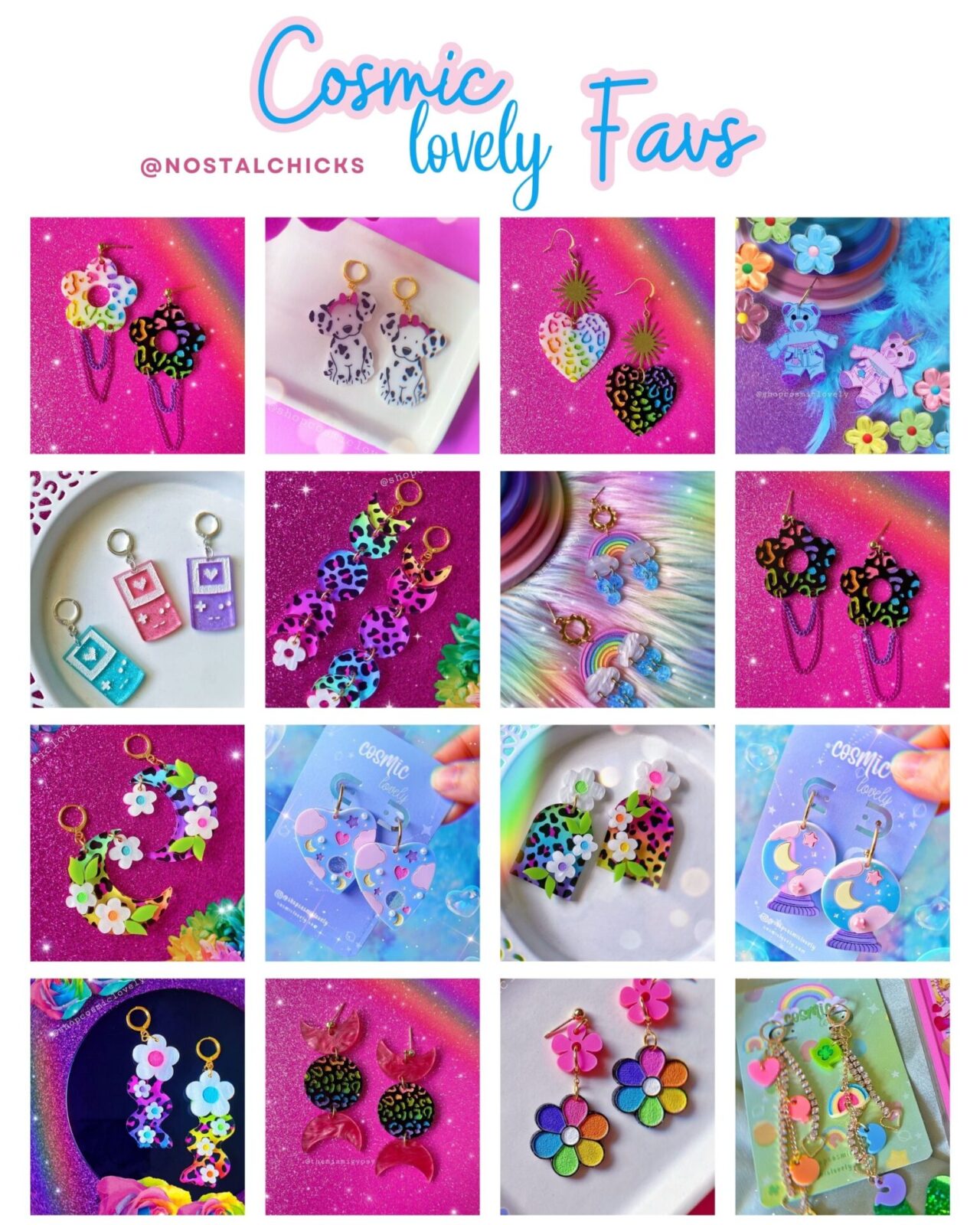 COSMIC LOVELY FAVS - Nostalchicks