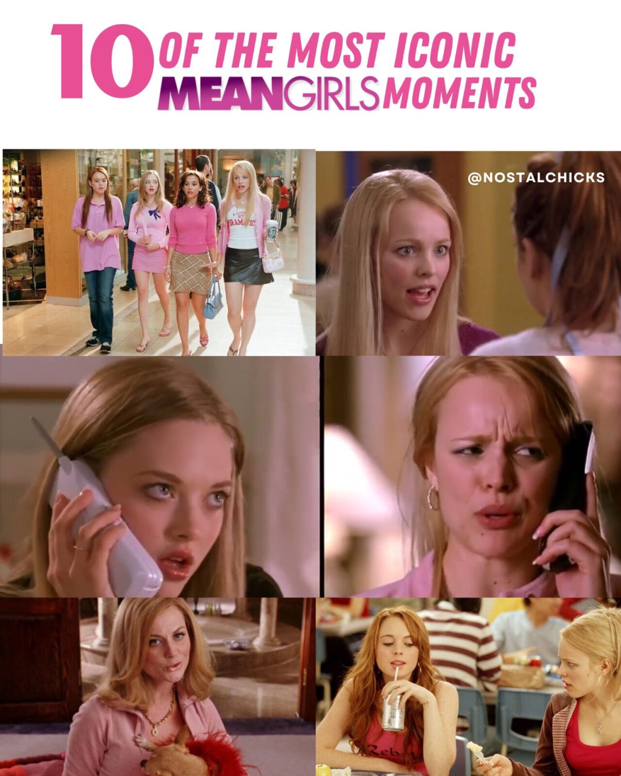 10 OF THE MOST ICONIC MEAN GIRLS MOMENTS - Nostalchicks