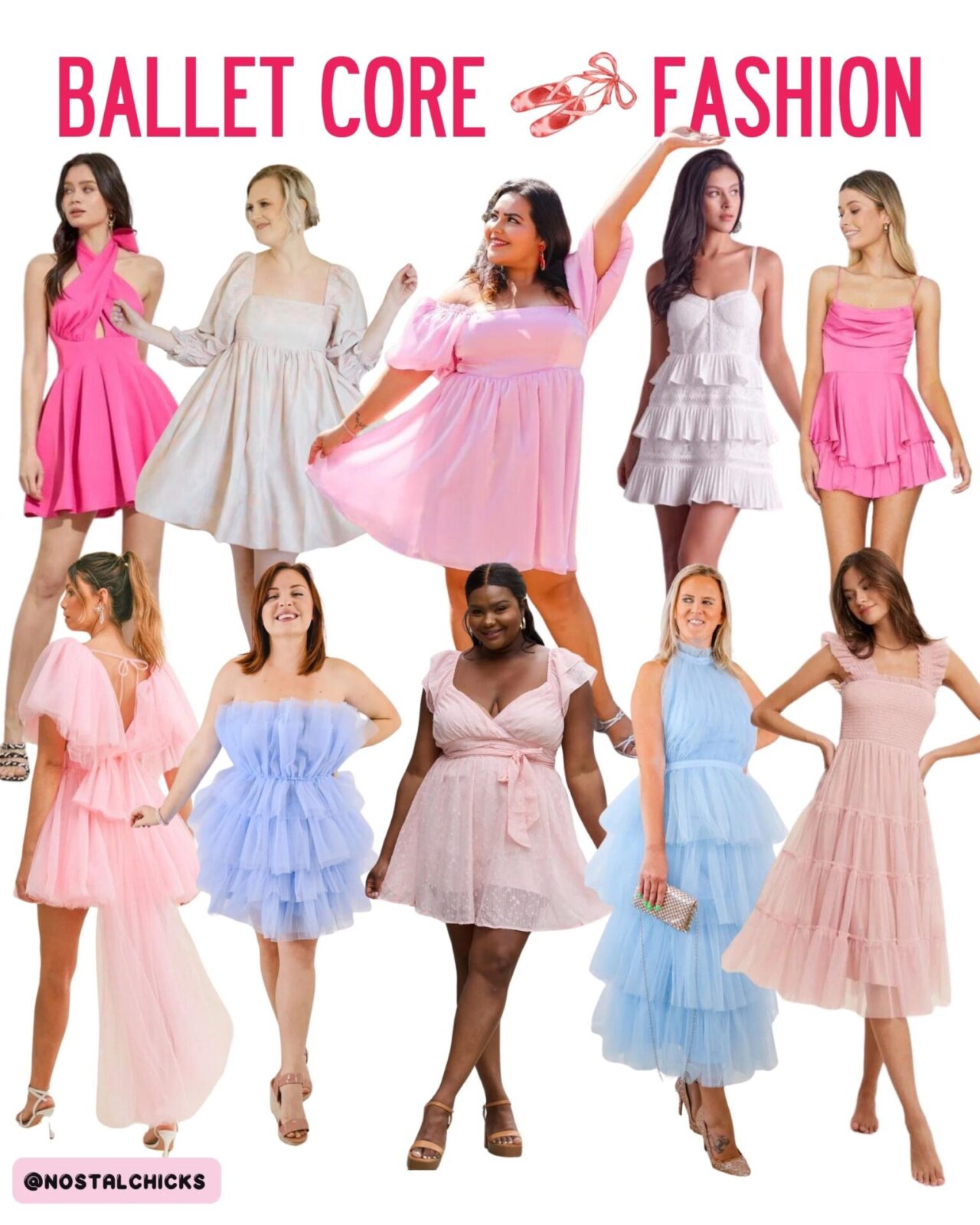 BALLET CORE FASHION - Nostalchicks