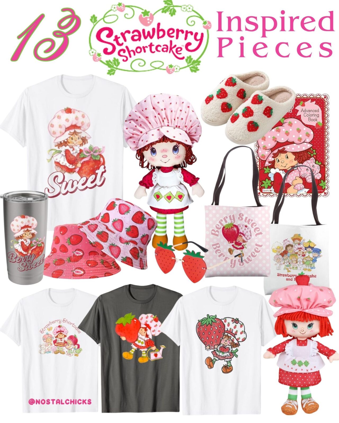 11 REASONS WHY WE LOVE STRAWBERRY SHORTCAKE - Nostalchicks