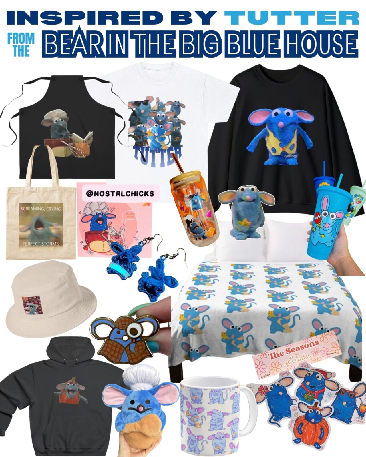 16 TUTTER INSPIRED PIECES - Nostalchicks