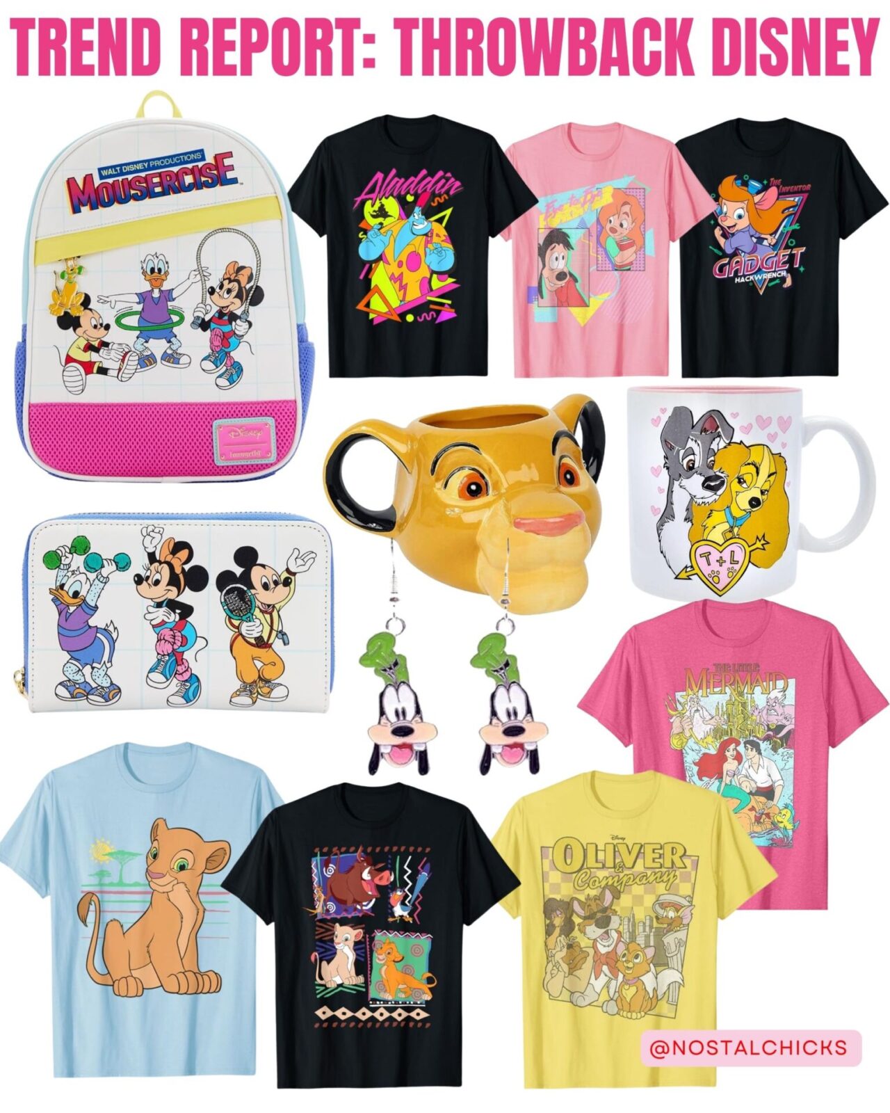 TREND REPORT: THROWBACK DISNEY - Nostalchicks
