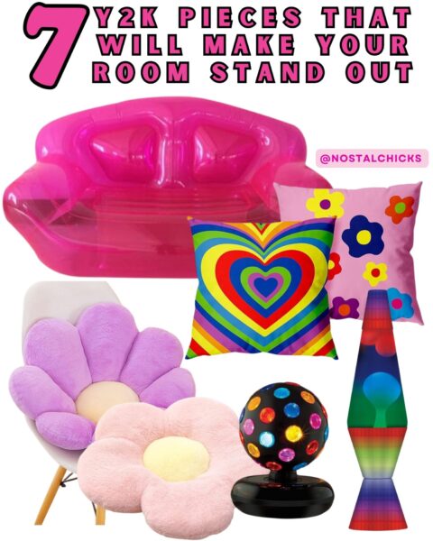 7 THINGS THAT WILL MAKE YOUR Y2K ROOM STAND OUT - Nostalchicks