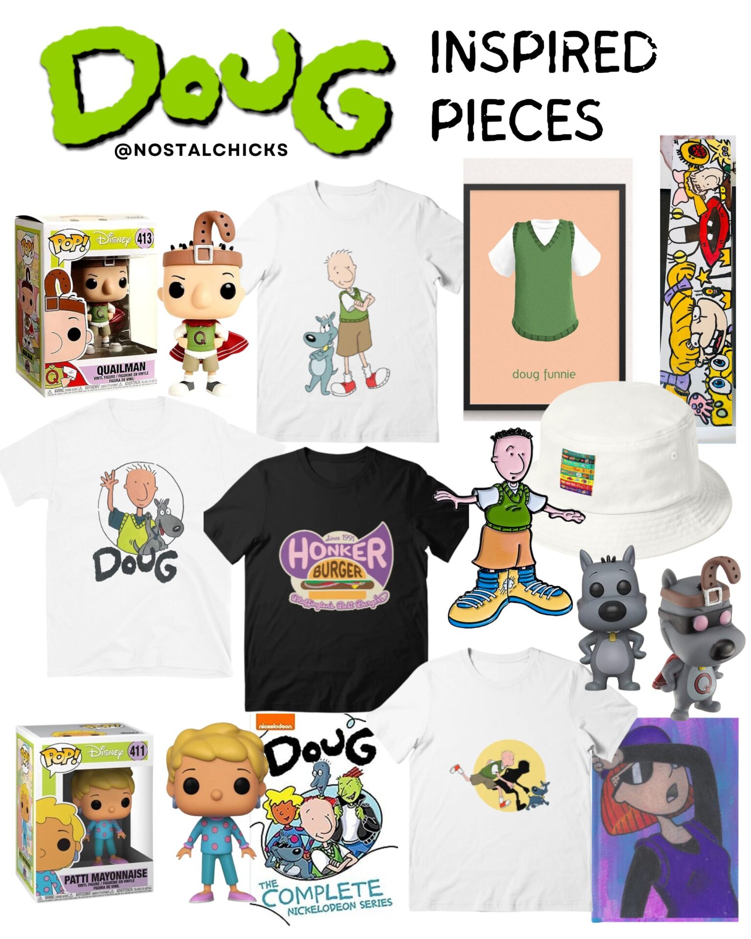 8 IMPORTANT THINGS WE LEARNED FROM NICKELODEON'S DOUG - Nostalchicks