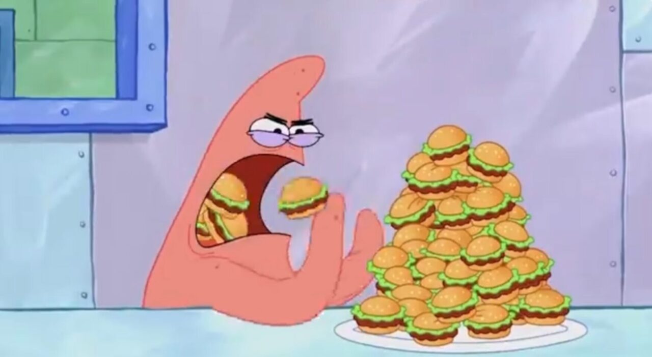 SPONGEBOB SQUAREPANTS - PATRICKS KRABBY PATTY CONTEST - Nostalchicks