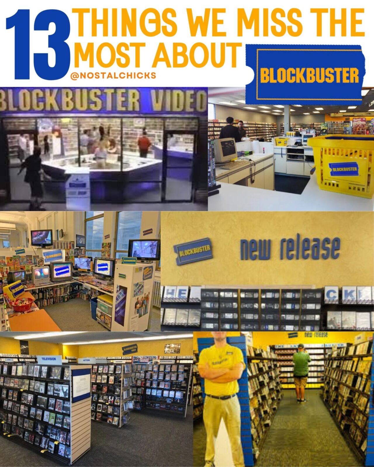 13 THINGS WE MISS THE MOST ABOUT BLOCKBUSTER - Nostalchicks