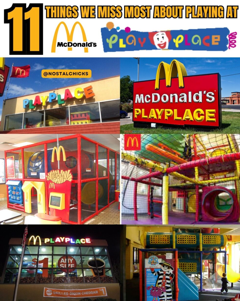 11 THINGS WE MISS MOST ABOUT PLAYING AT MCDONALDS PLAY PLACE - Nostalchicks