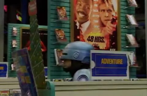 OPENING OF BLOCKBUSTER VIDEO STORE IN HOLLYWOOD - 1990 - Nostalchicks