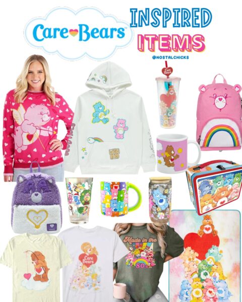 14 CARE BEARS INSPIRED ITEMS - Nostalchicks