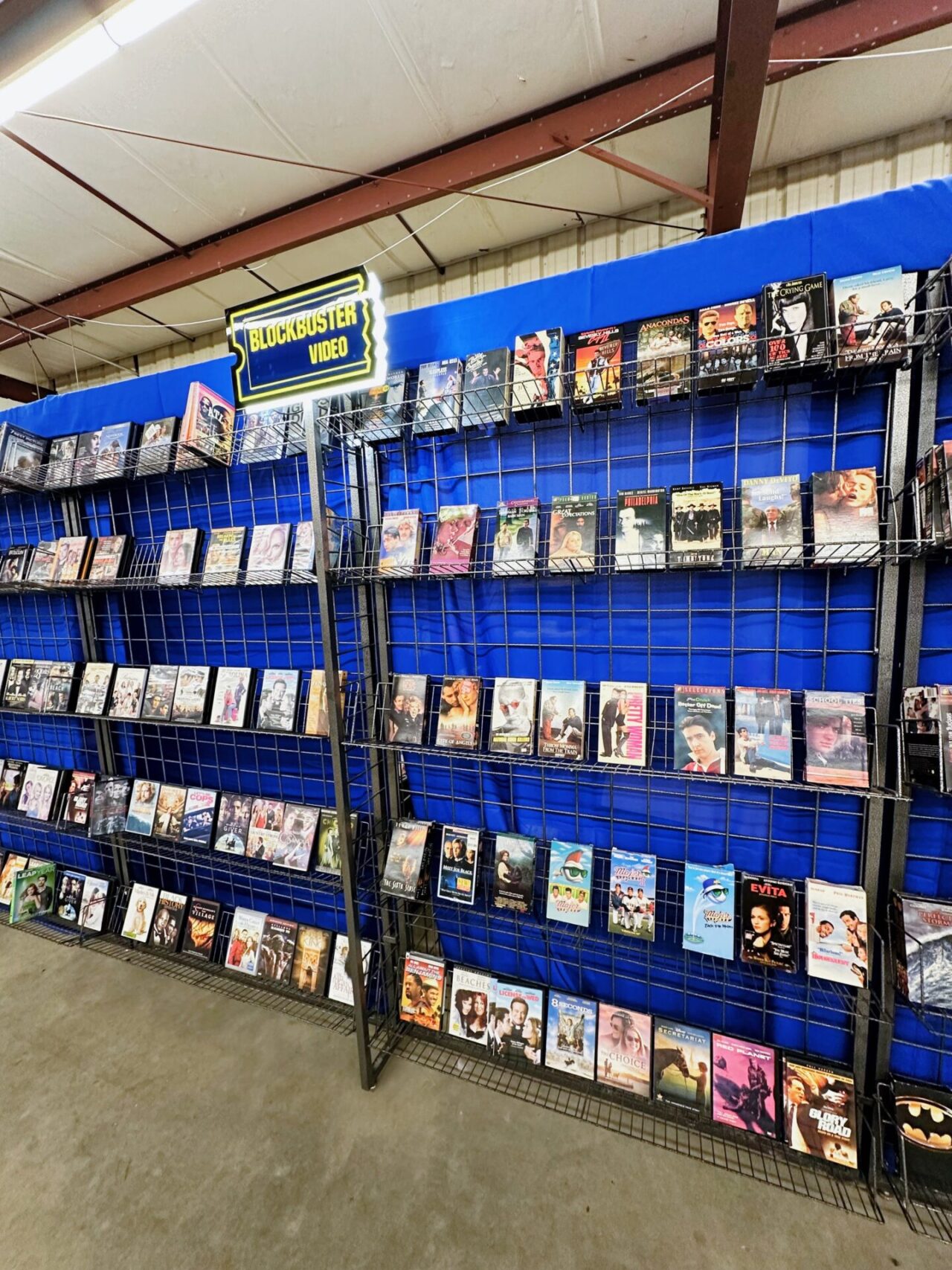 VISITING THE BLOCKBUSTER EXPERIENCE POP UP - Nostalchicks