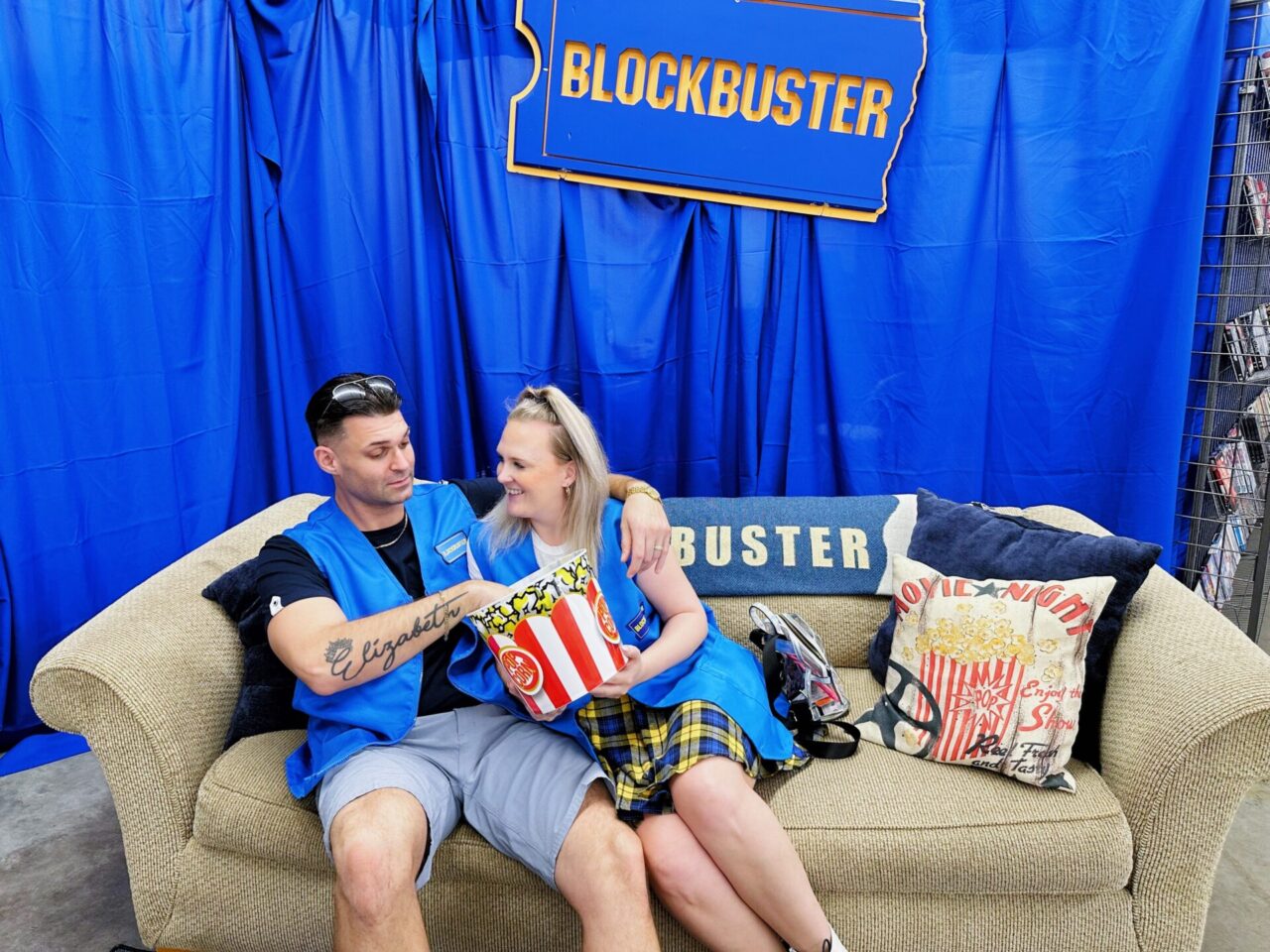 VISITING THE BLOCKBUSTER EXPERIENCE POP UP - Nostalchicks