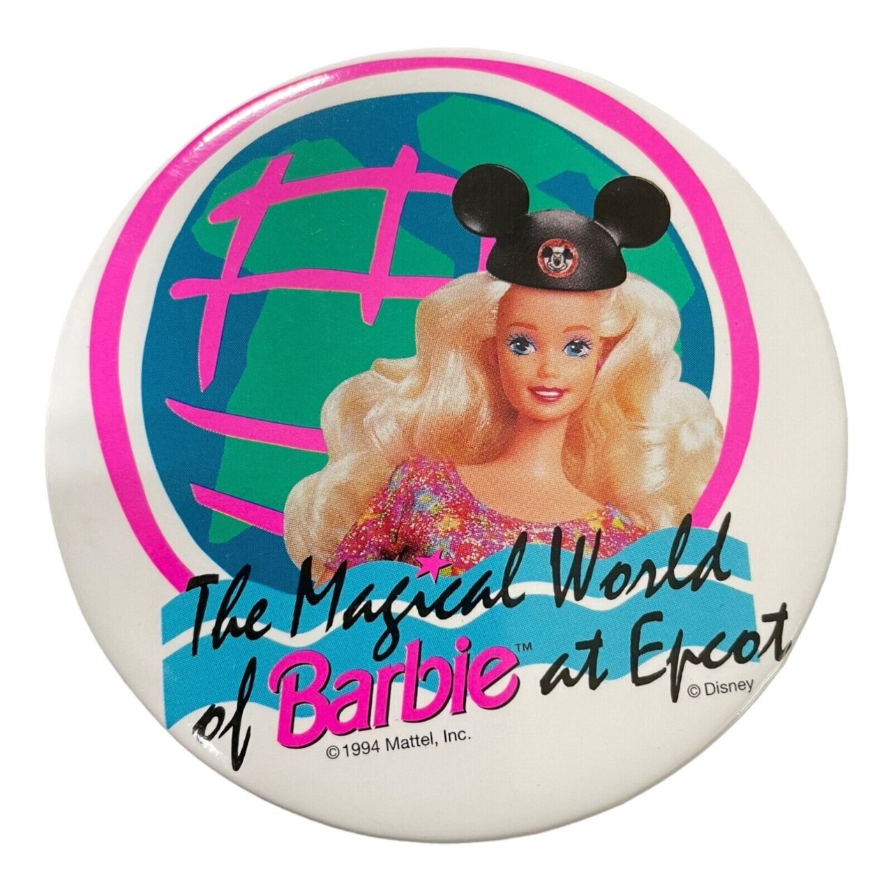 BARBIE EPCOT BIRTHDAY PARTY PIECES - Nostalchicks