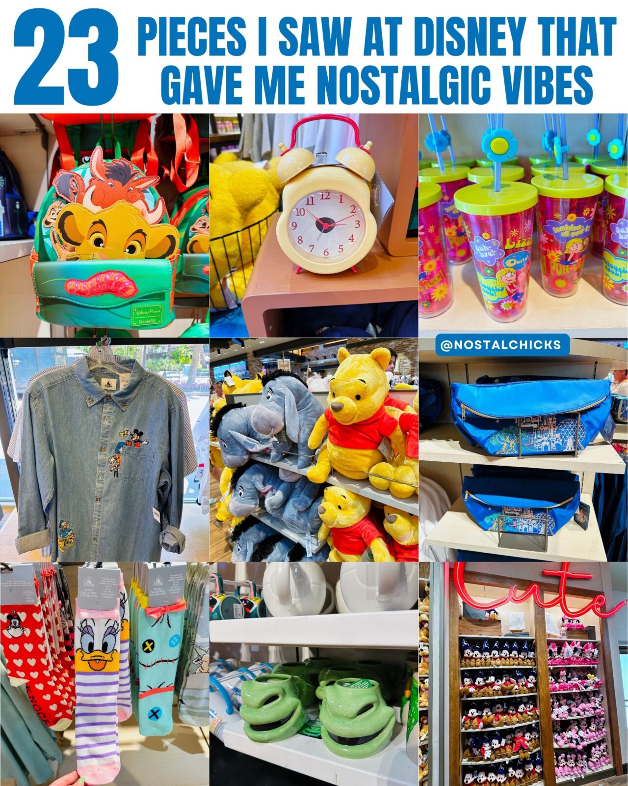 23 PIECES I SAW AT DISNEY THAT GAVE ME NOSTALGIC VIBES - Nostalchicks