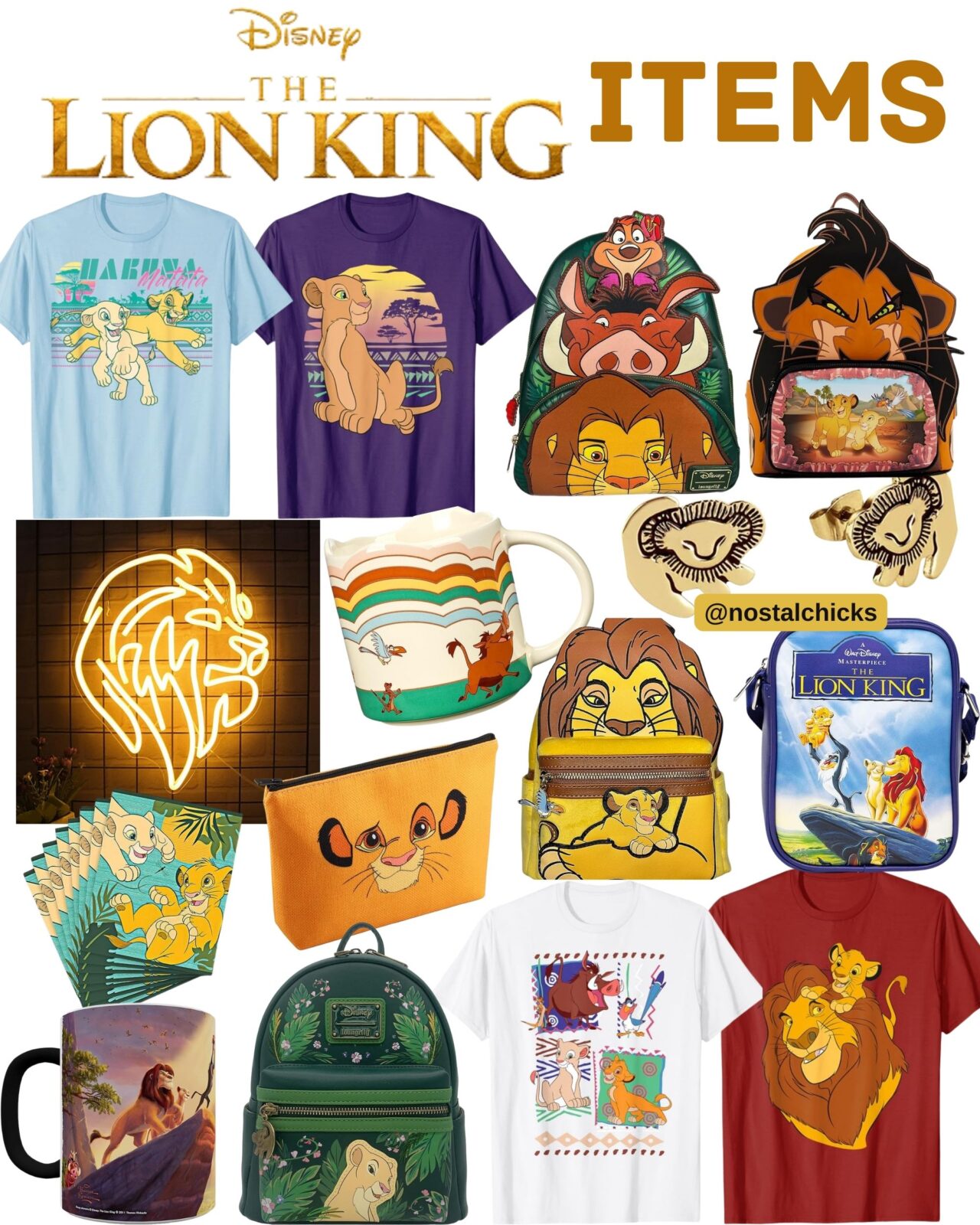 15 LION KING ITEMS YOU'LL WANT - Nostalchicks