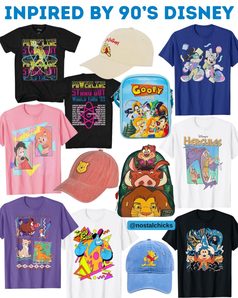 INPIRED BY 90’s DISNEY - Nostalchicks