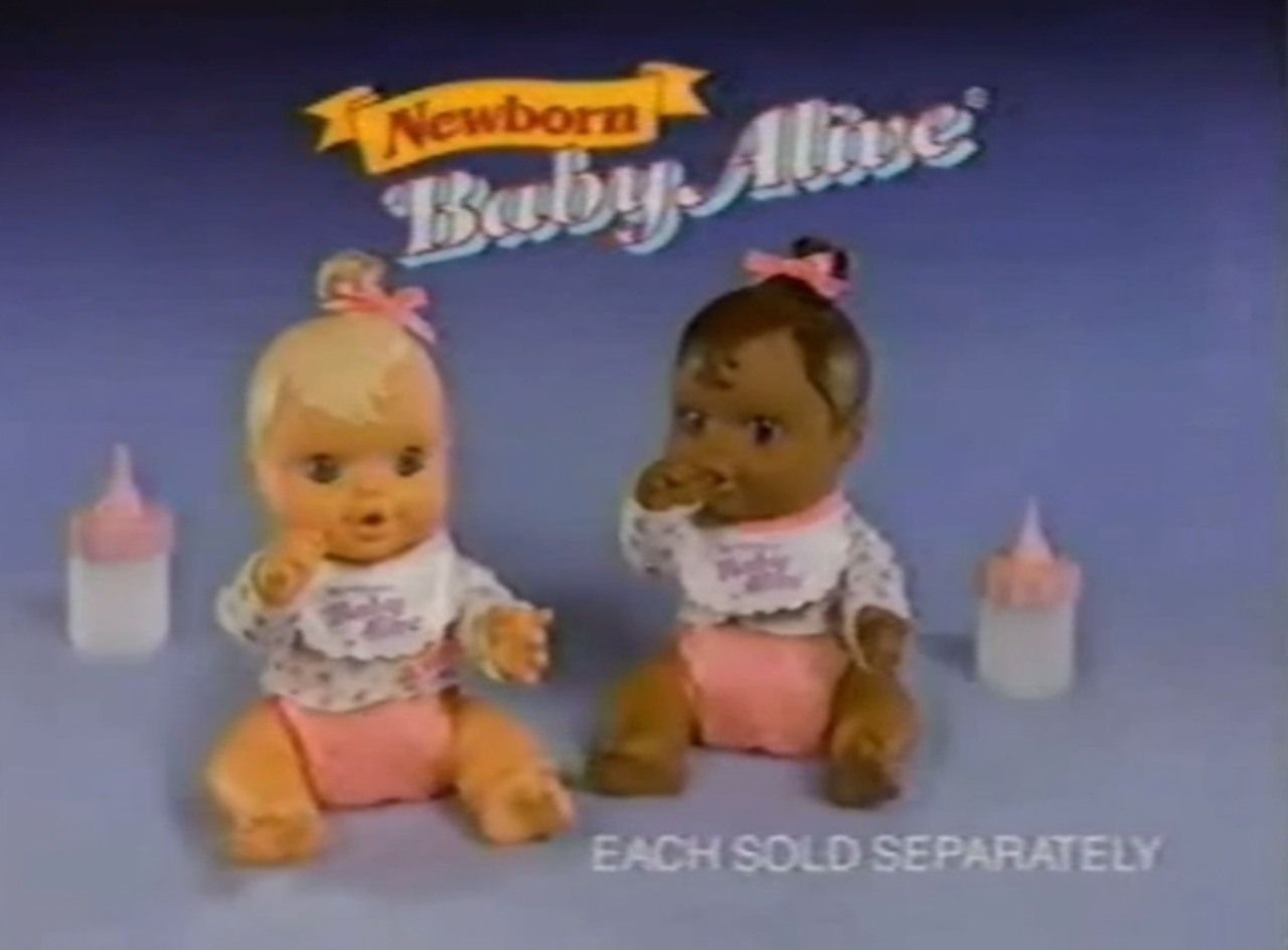 1993 NEWBORN BABY ALIVE DOLL COMMERCIAL - Nostalchicks