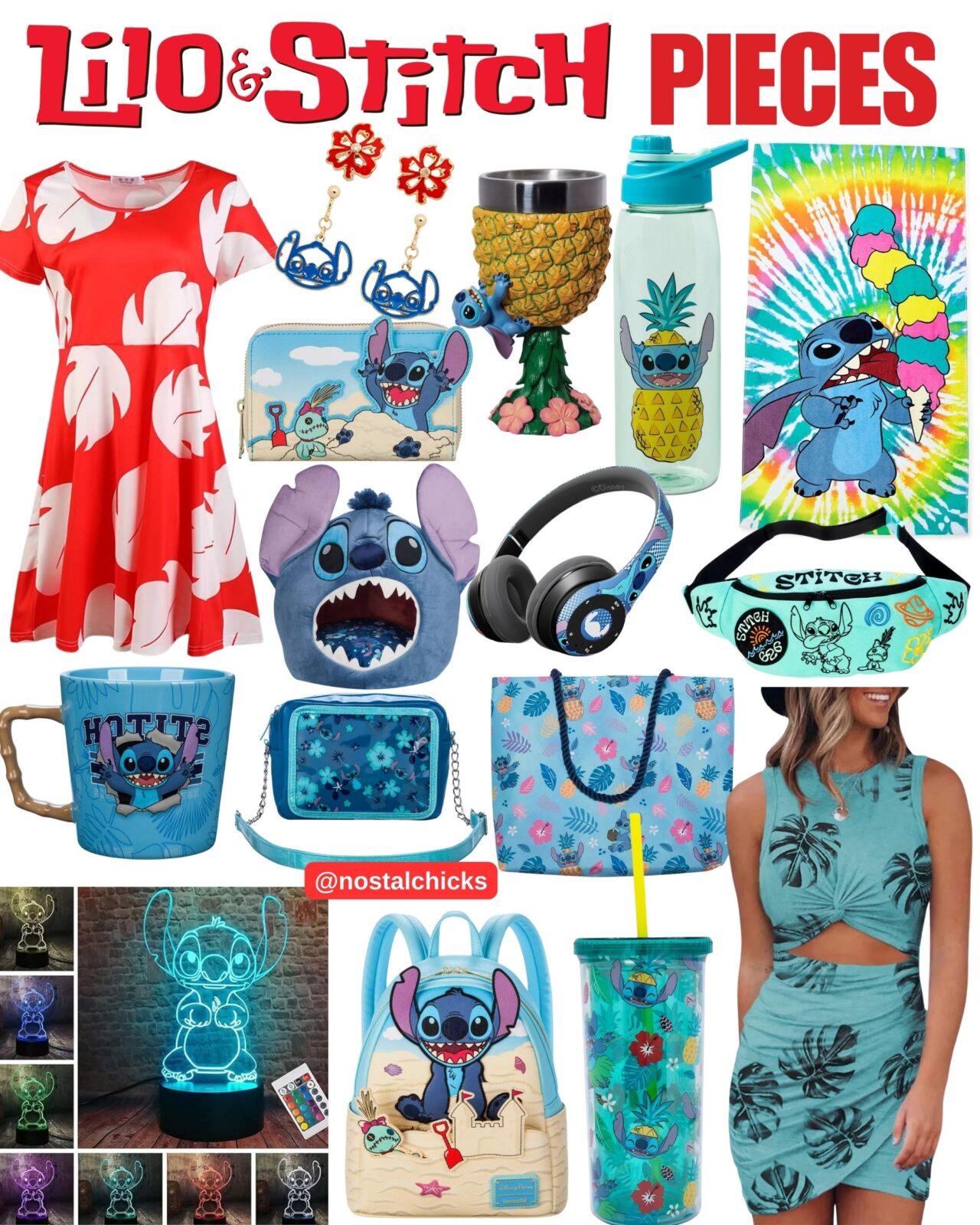 LILO AND STITCH PIECES - Nostalchicks
