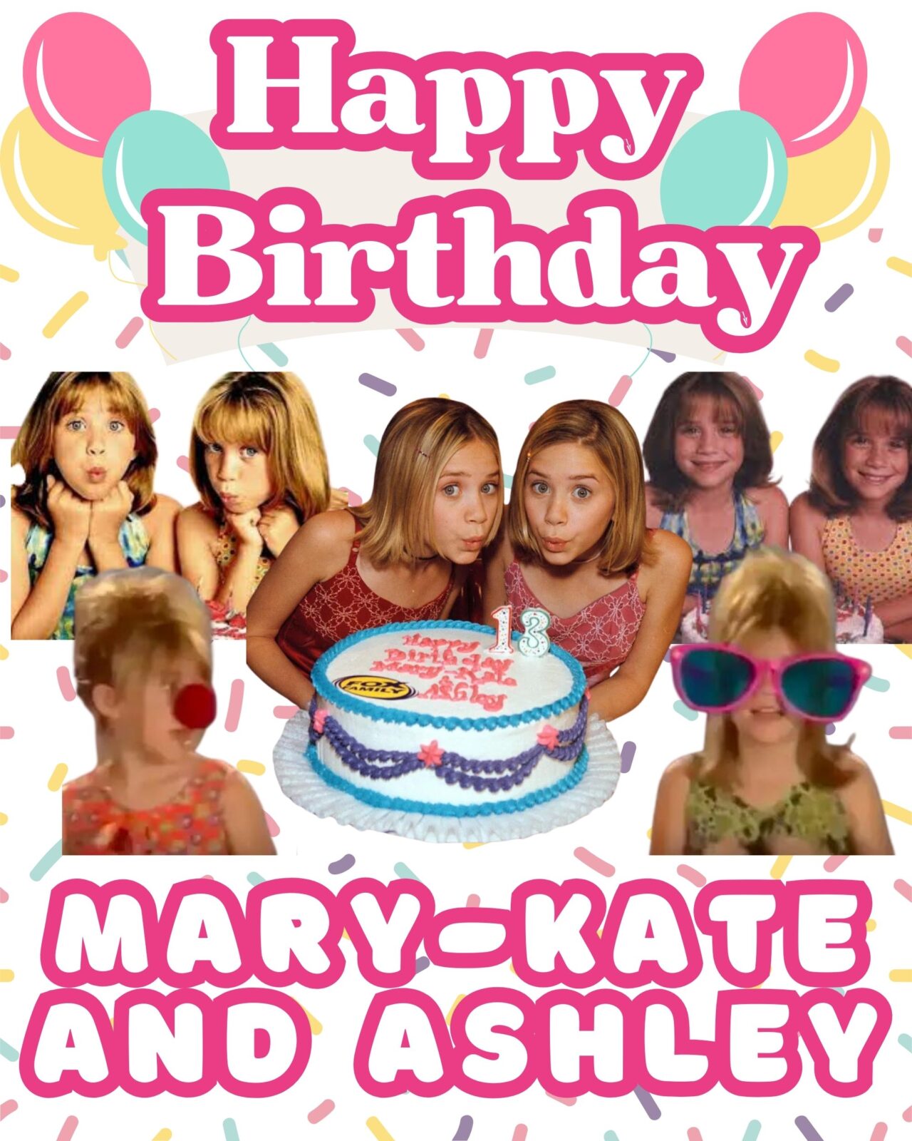 IT’S MARY-KATE AND ASHLEYS BIRTHDAY 🎈 - Nostalchicks