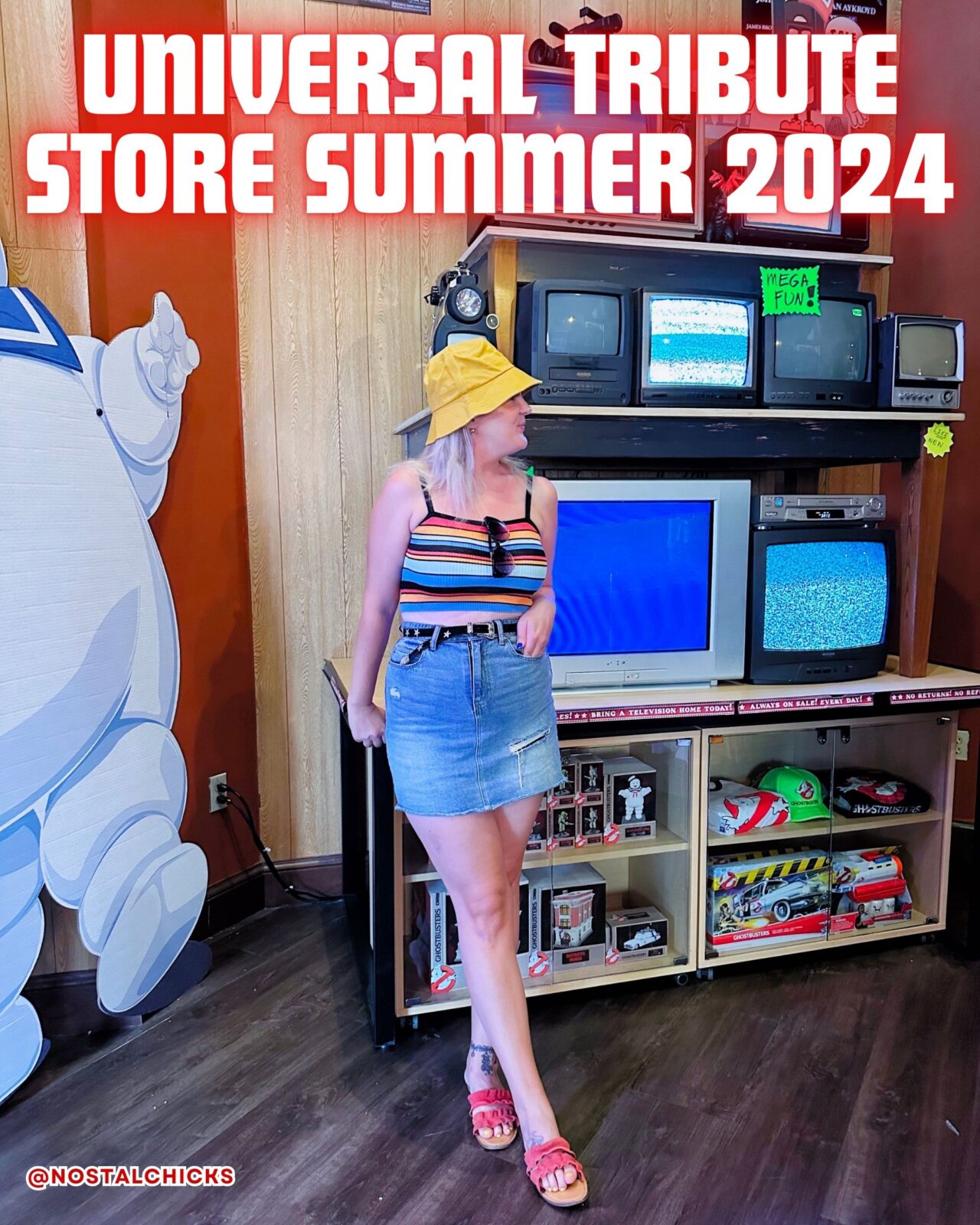 INSIDE UNIVERSAL STUDIOS TRIBUTE STORE SUMMER 2024 - Nostalchicks