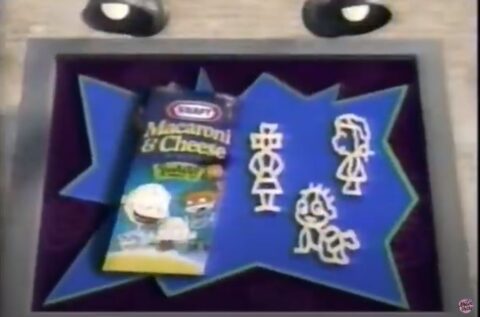 90'S KRAFT MACARONI & CHEESE RUGRATS SHAPES PROMO COMMERCIAL - Nostalchicks