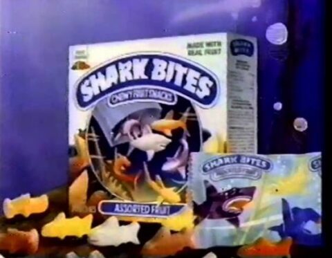 90's SHARK BITES FRUIT SNACKS COMMERCIAL - Nostalchicks