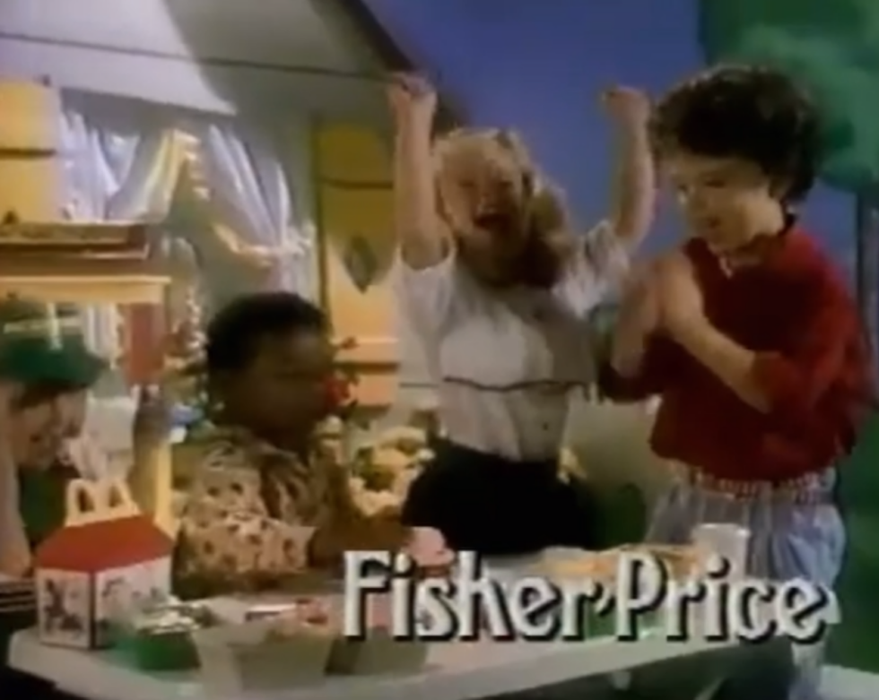 1989 MCDONALD'S FISHER-PRICE PLAYSET COMMERCIAL - Nostalchicks