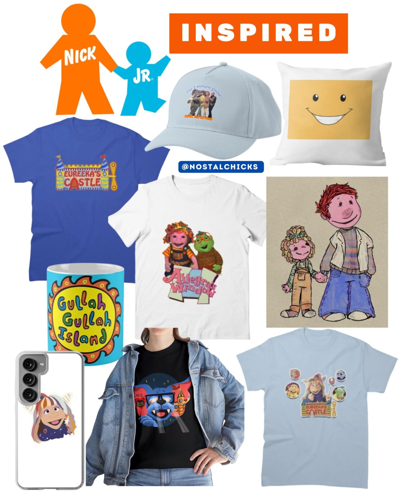 NICK JR. INSPIRED - Nostalchicks