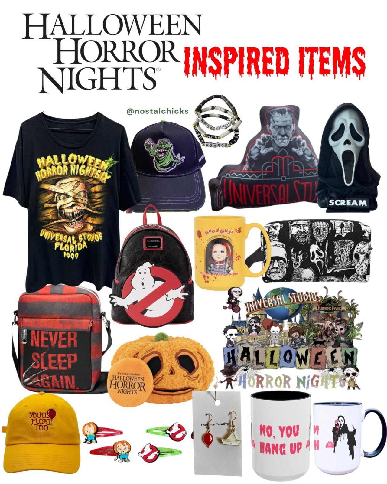HALLOWEEN HORROR NIGHTS INSPIRED ITEMS - Nostalchicks