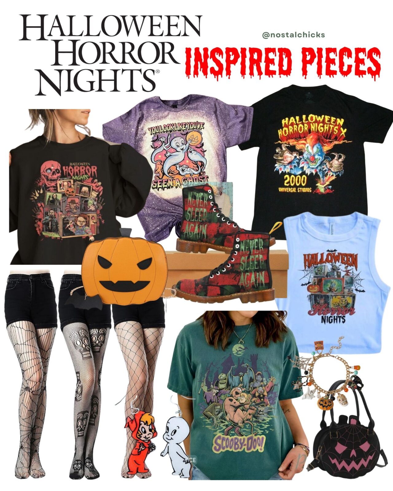 HALLOWEEN HORROR NIGHTS INSPIRED PIECES - Nostalchicks