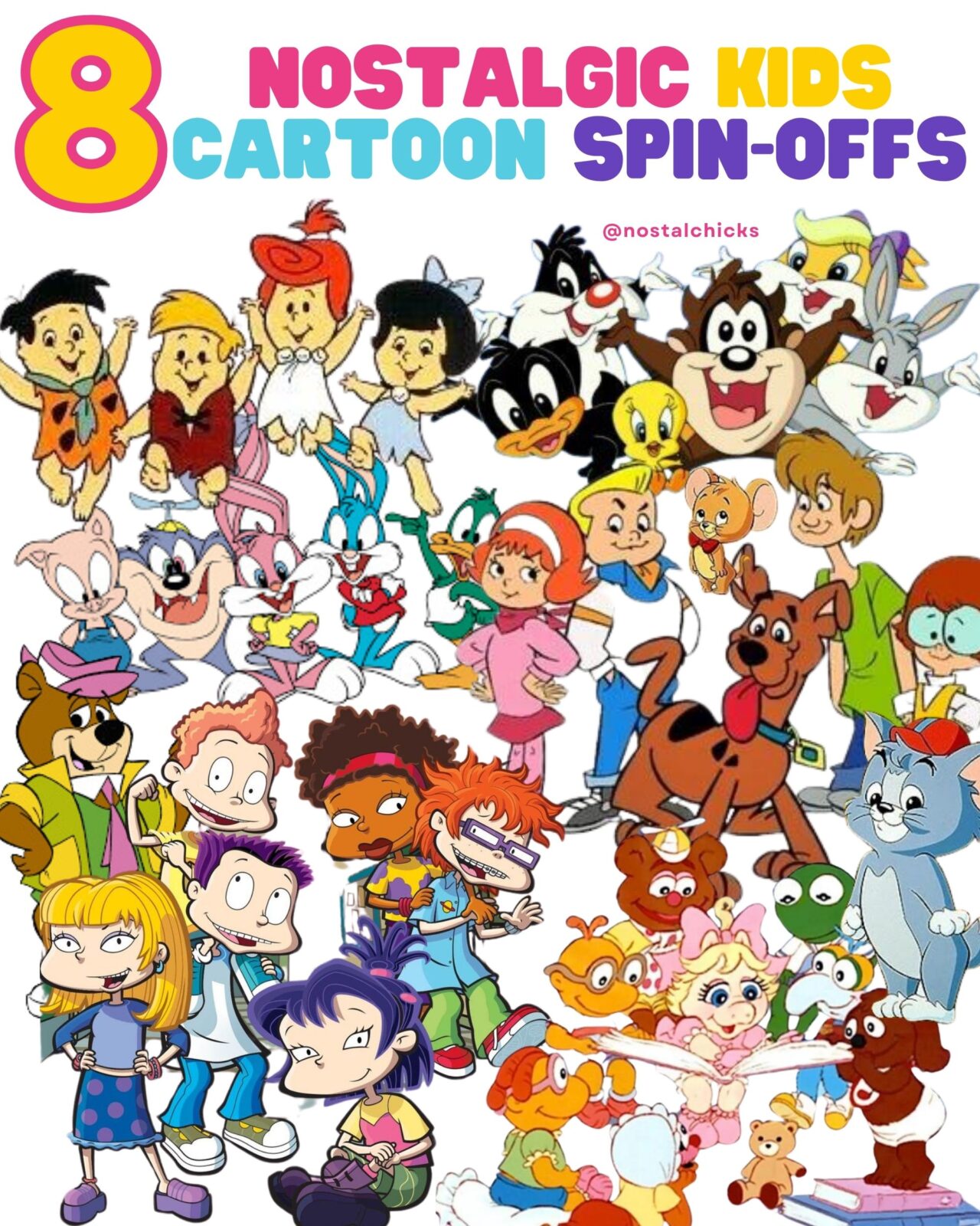 8 NOSTALGIC KIDS CARTOONS SPIN-OFFS - Nostalchicks