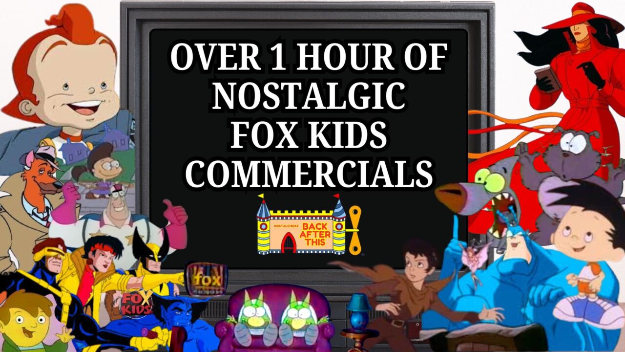 BACK AFTER THIS: OVER 1 HOUR OF NOSTALGIC FOX KIDS COMMERCIALS ...