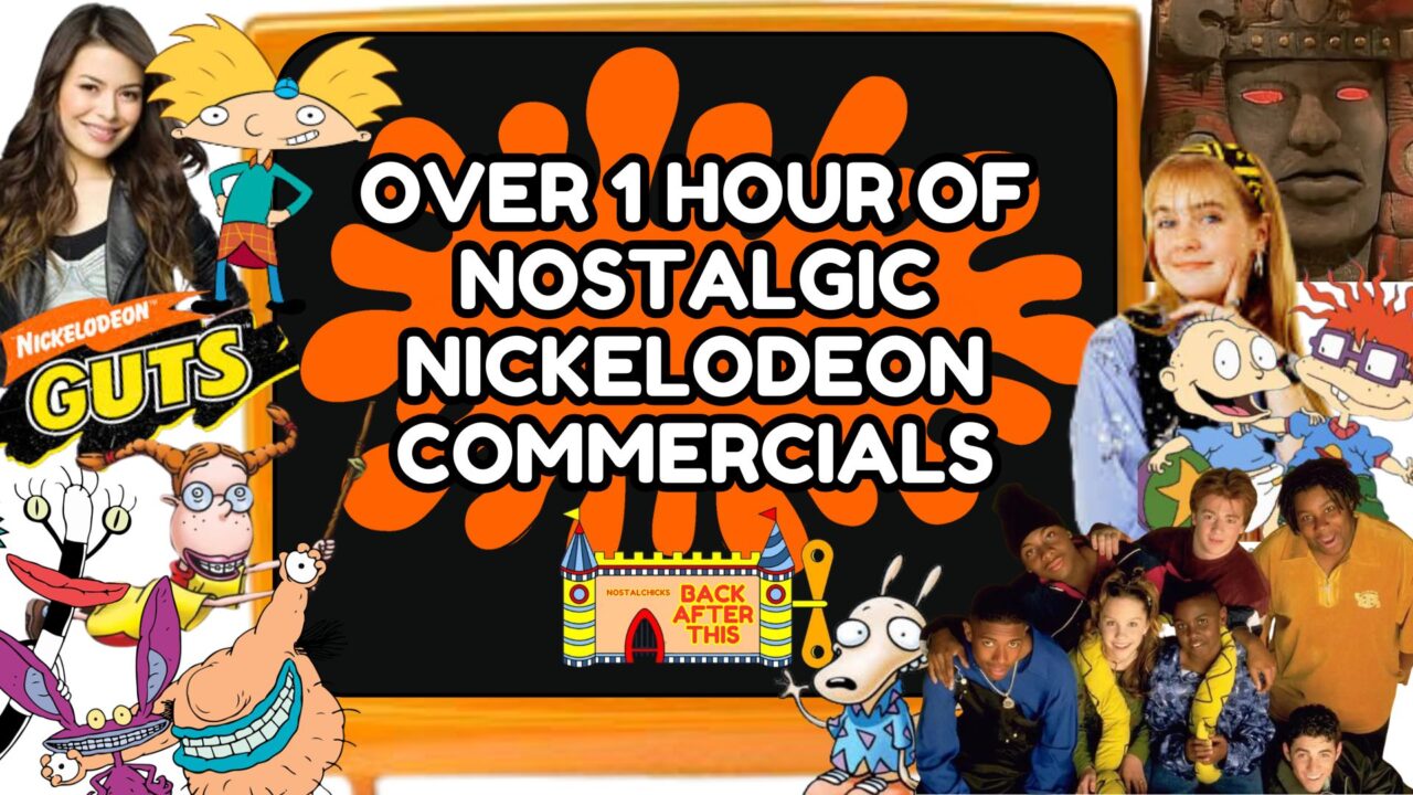 BACK AFTER THIS: OVER 1 HOUR OF NOSTALGIC NICKELODEON COMMERCIALS ...