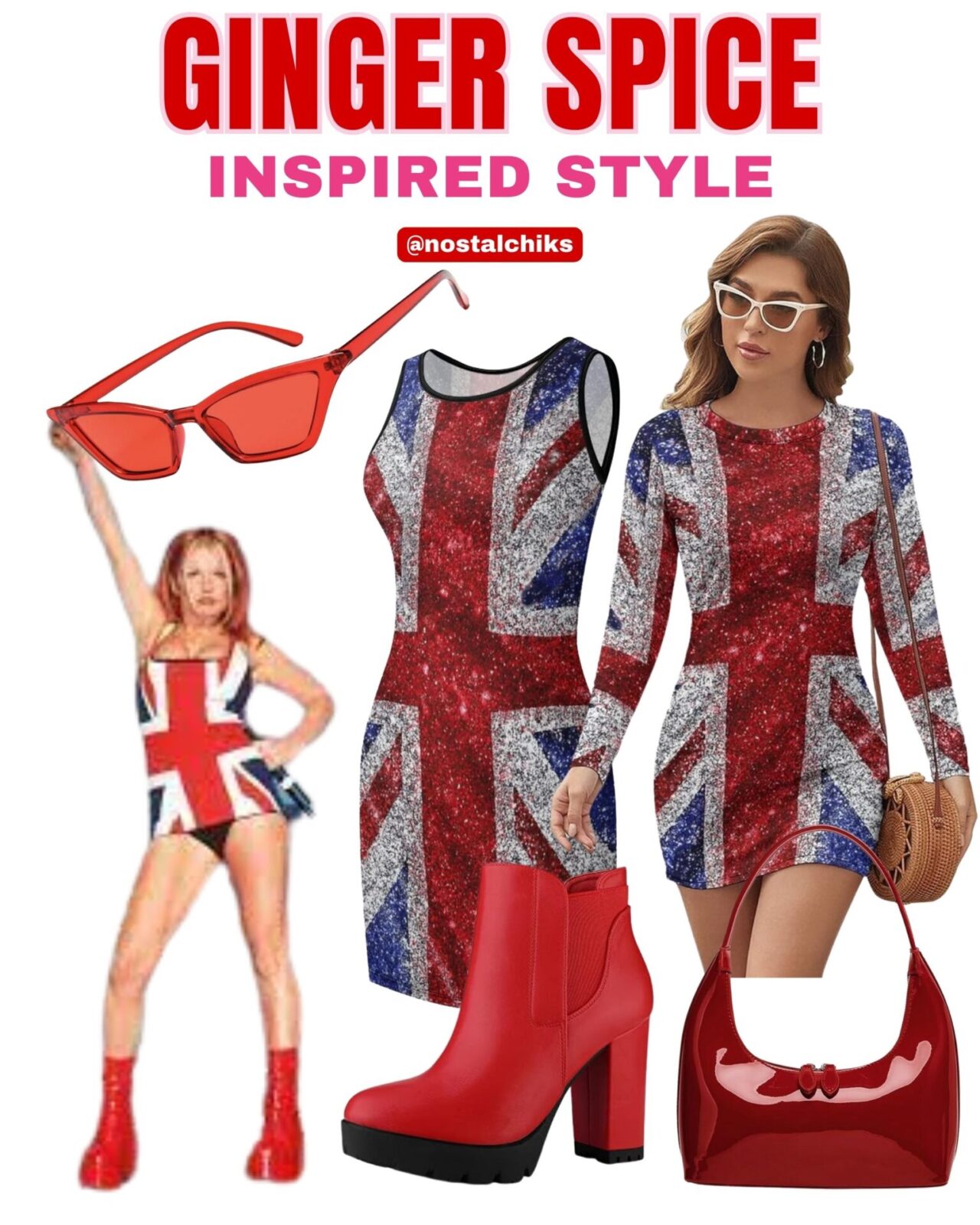 GINGER SPICE, A 90'S ICON - Nostalchicks