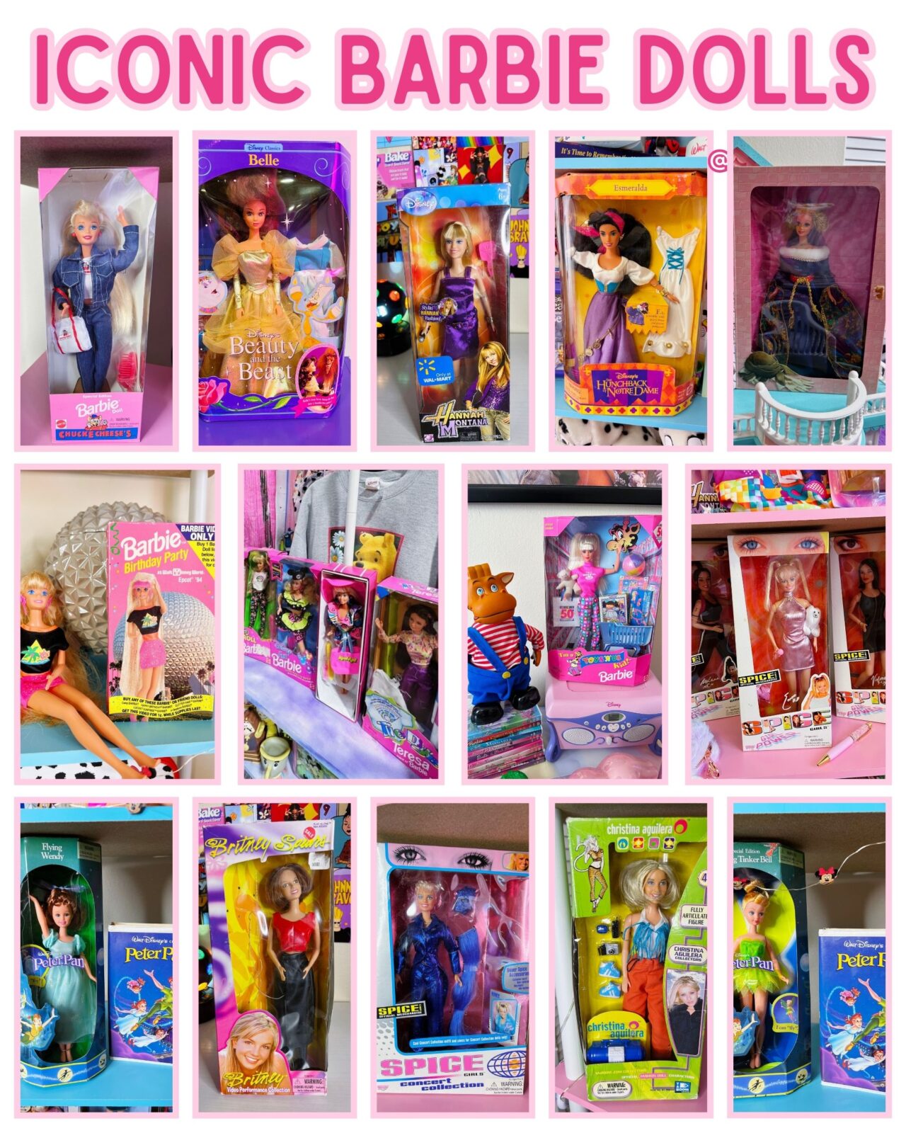 ICONIC BARBIE DOLLS - Nostalchicks