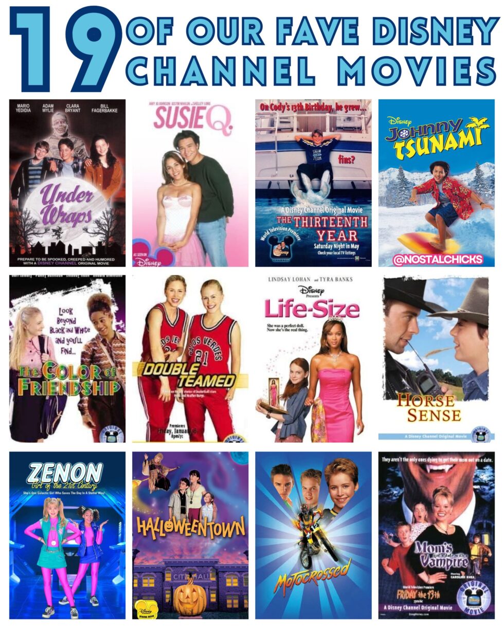 19 OF OUR FAVE DISNEY CHANNEL MOVIES - Nostalchicks