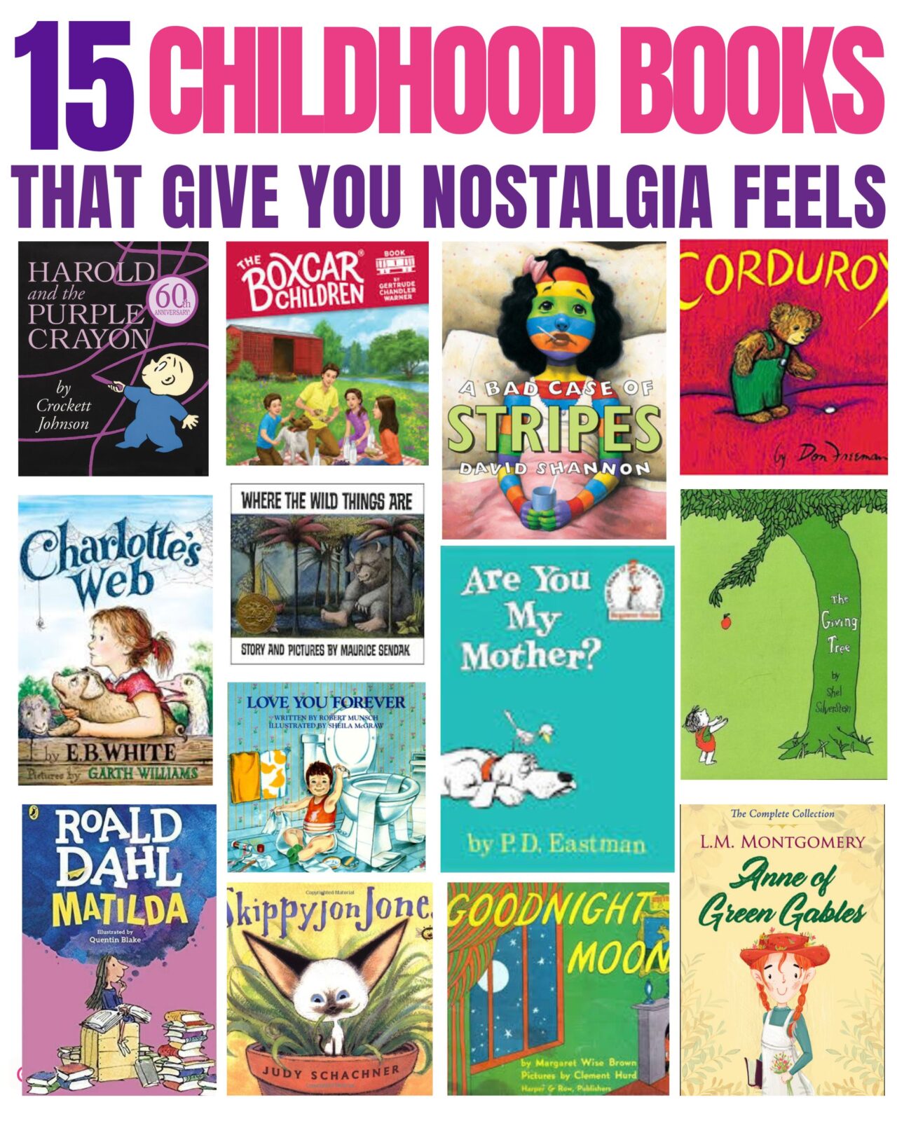 15 CHILDHOOD BOOKS THAT GIVE YOU NOSTALGIA FEELS - Nostalchicks