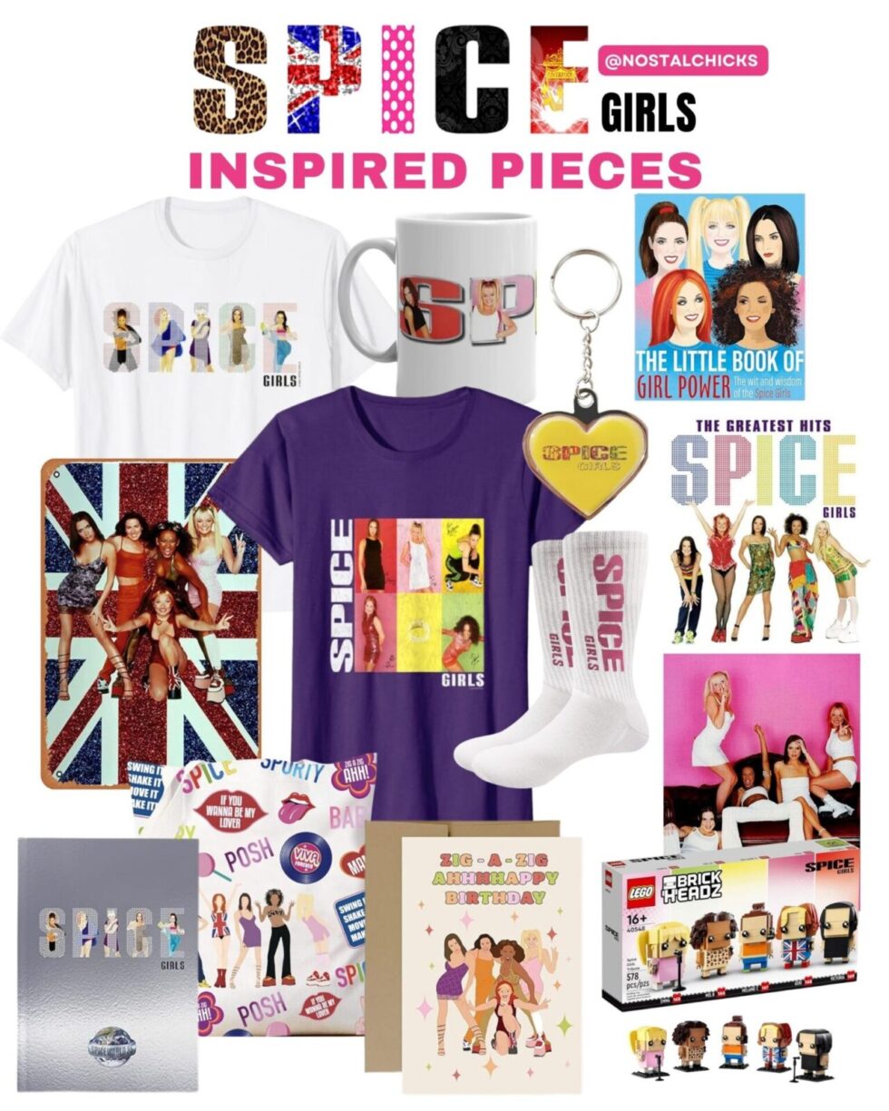 HOW THE SPICE GIRLS GAVE US GIRL POWER AND GLITTER GOALS - Nostalchicks