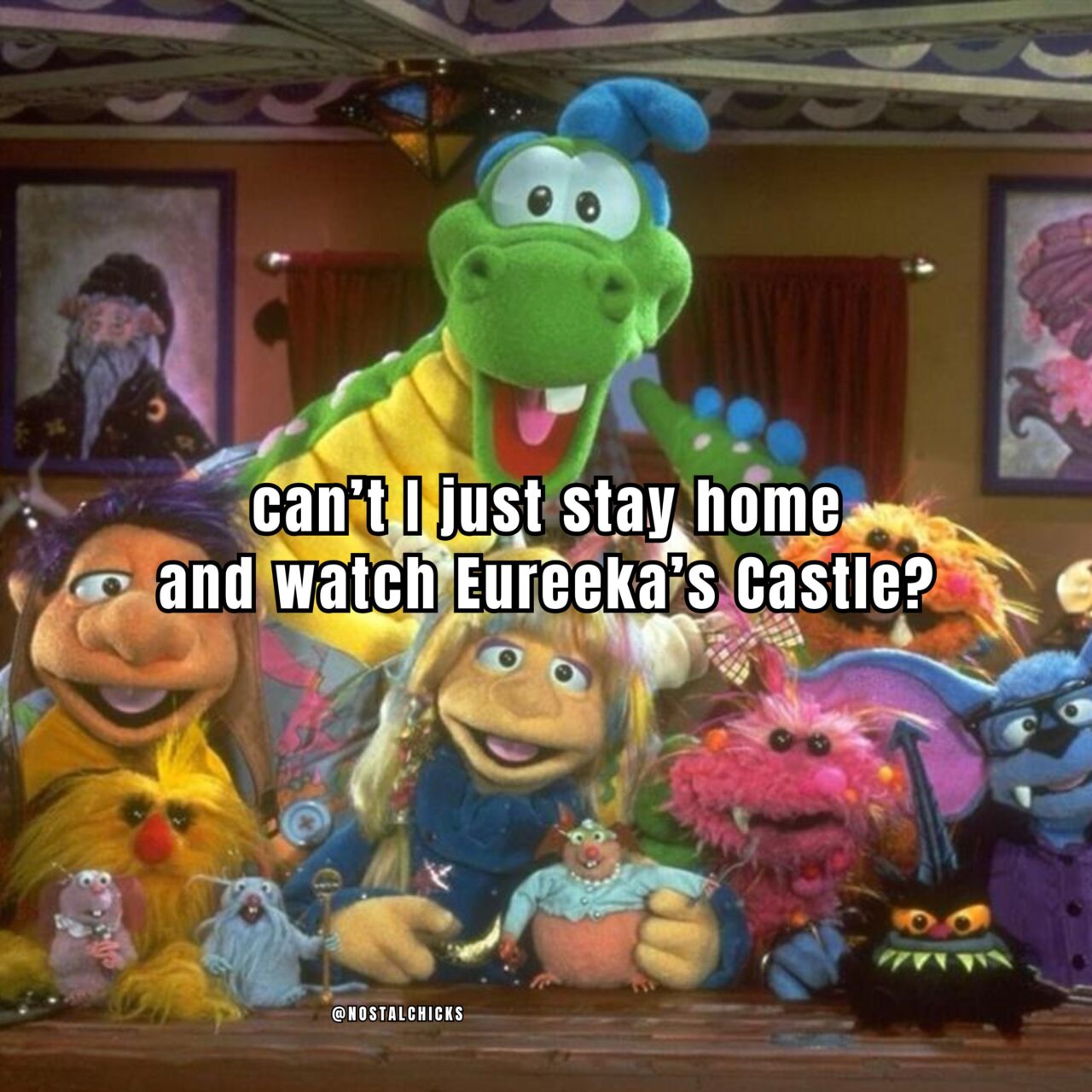 CAN'T I JUST STAY HOME AND WATCH ... MEMES - Nostalchicks